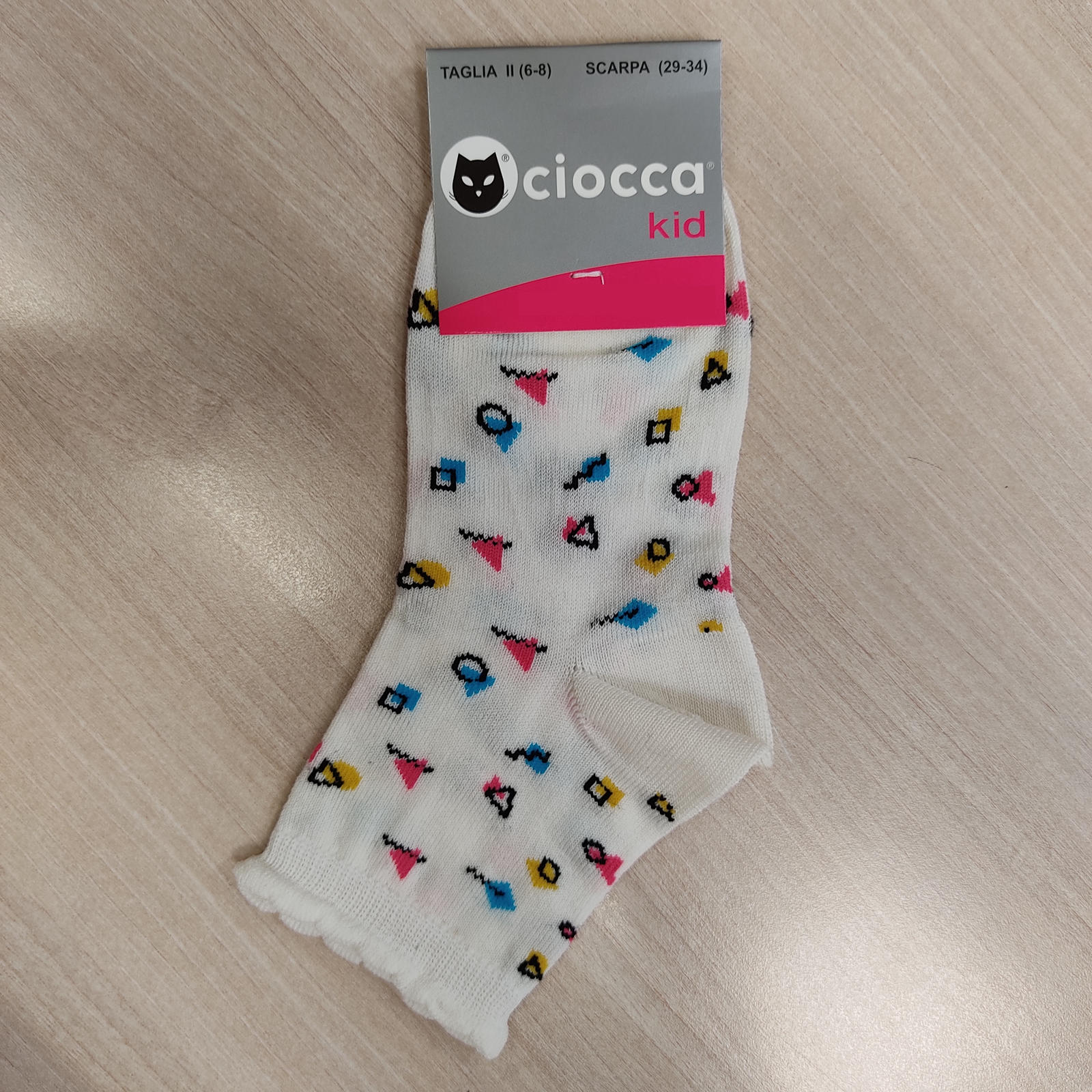 GIRL'S SHORT SOCKS 4/380 - CIOCCA