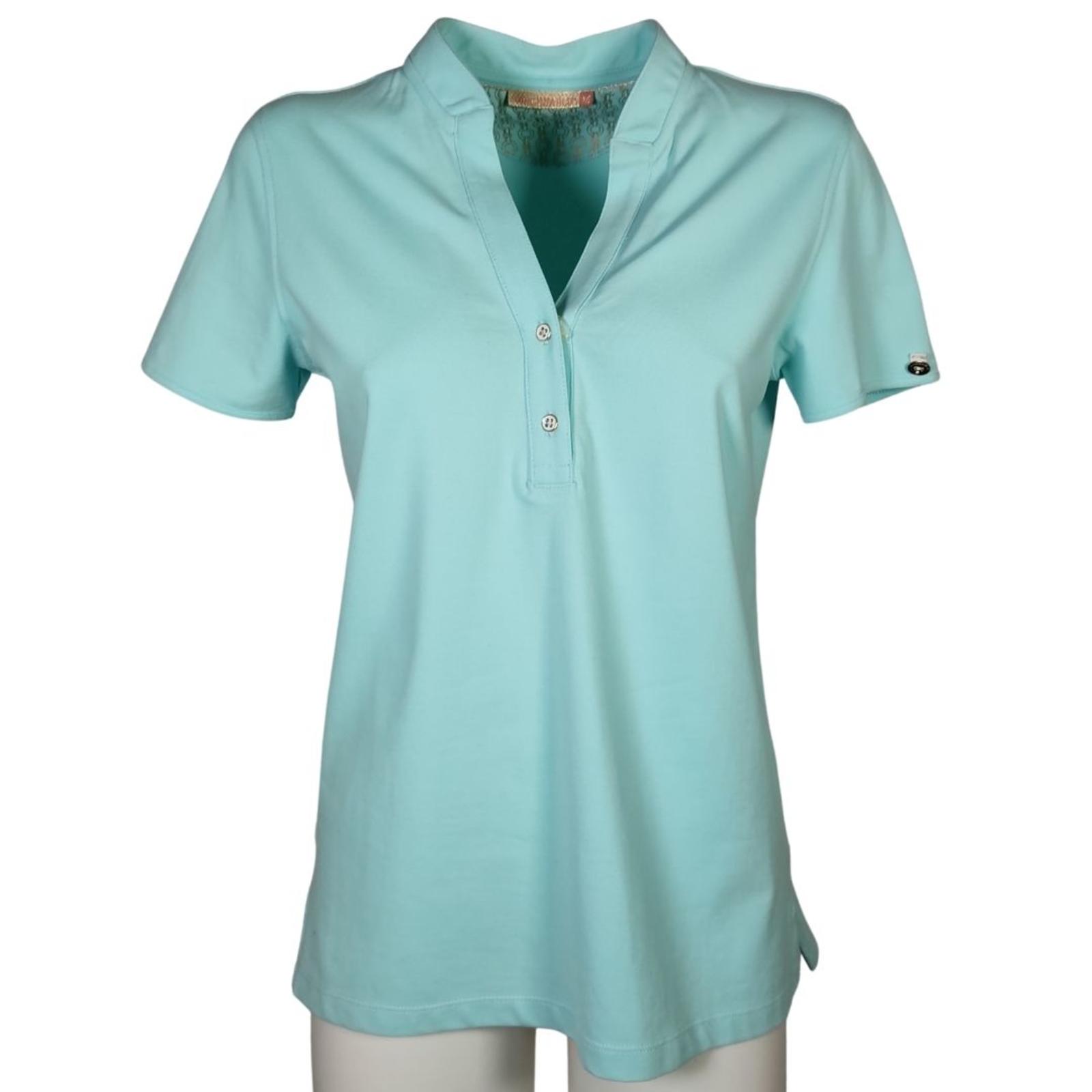 WOMEN'S POLO M/M AURORA - VIRGINIA BLU