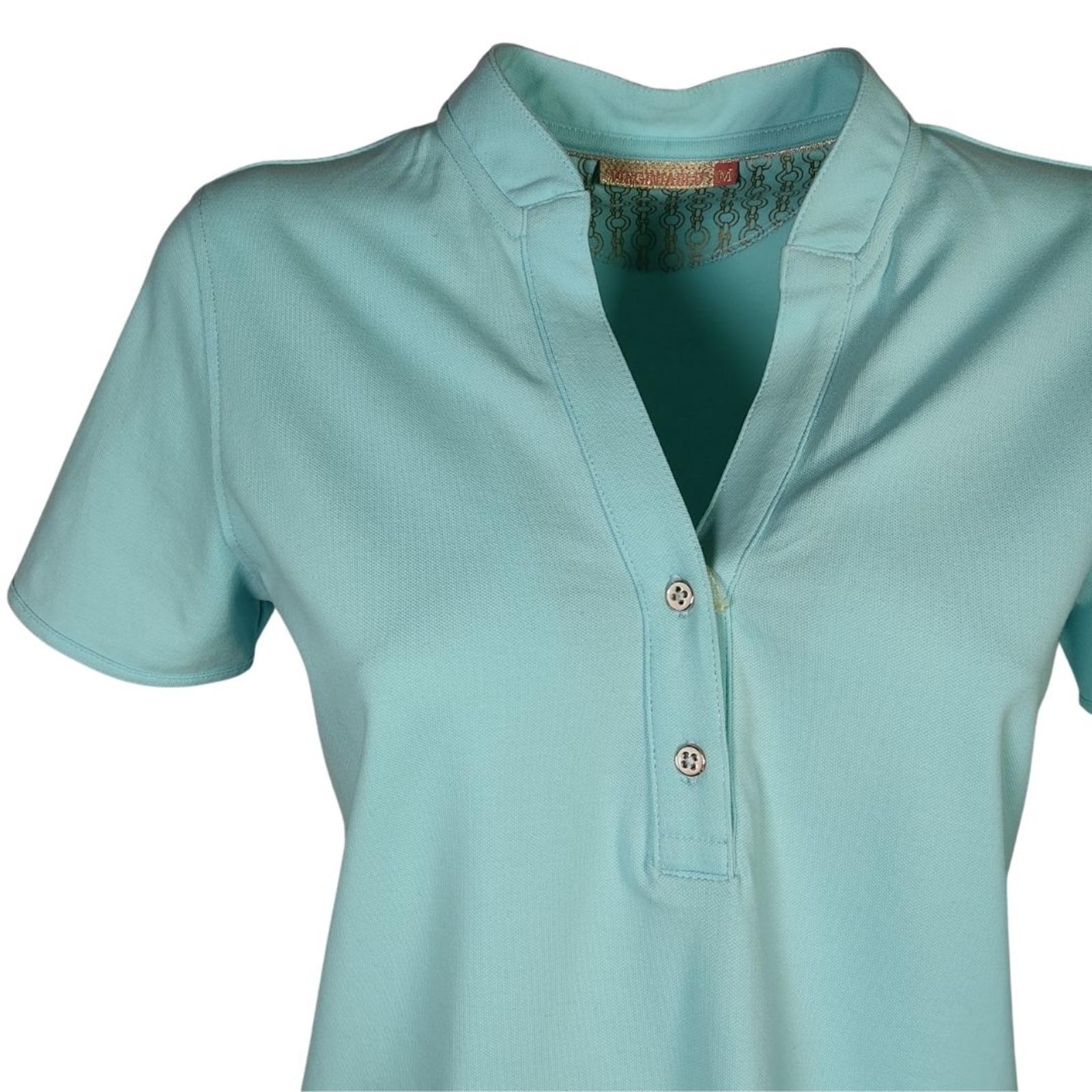 WOMEN'S POLO M/M AURORA - VIRGINIA BLU
