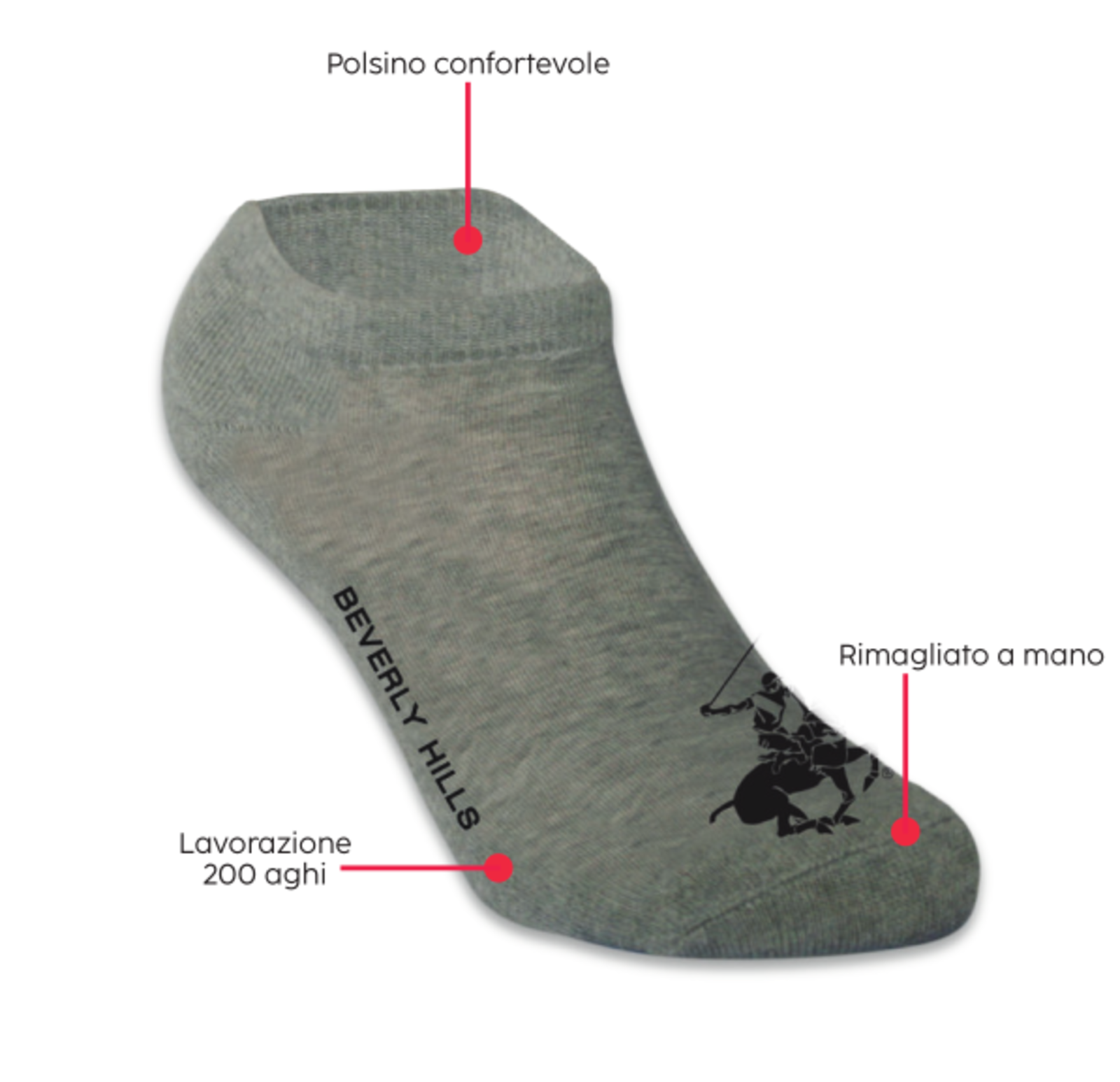 TRIS SHORT SOCK UX BHPC77 - TELLINI S.r.l. ESHOP