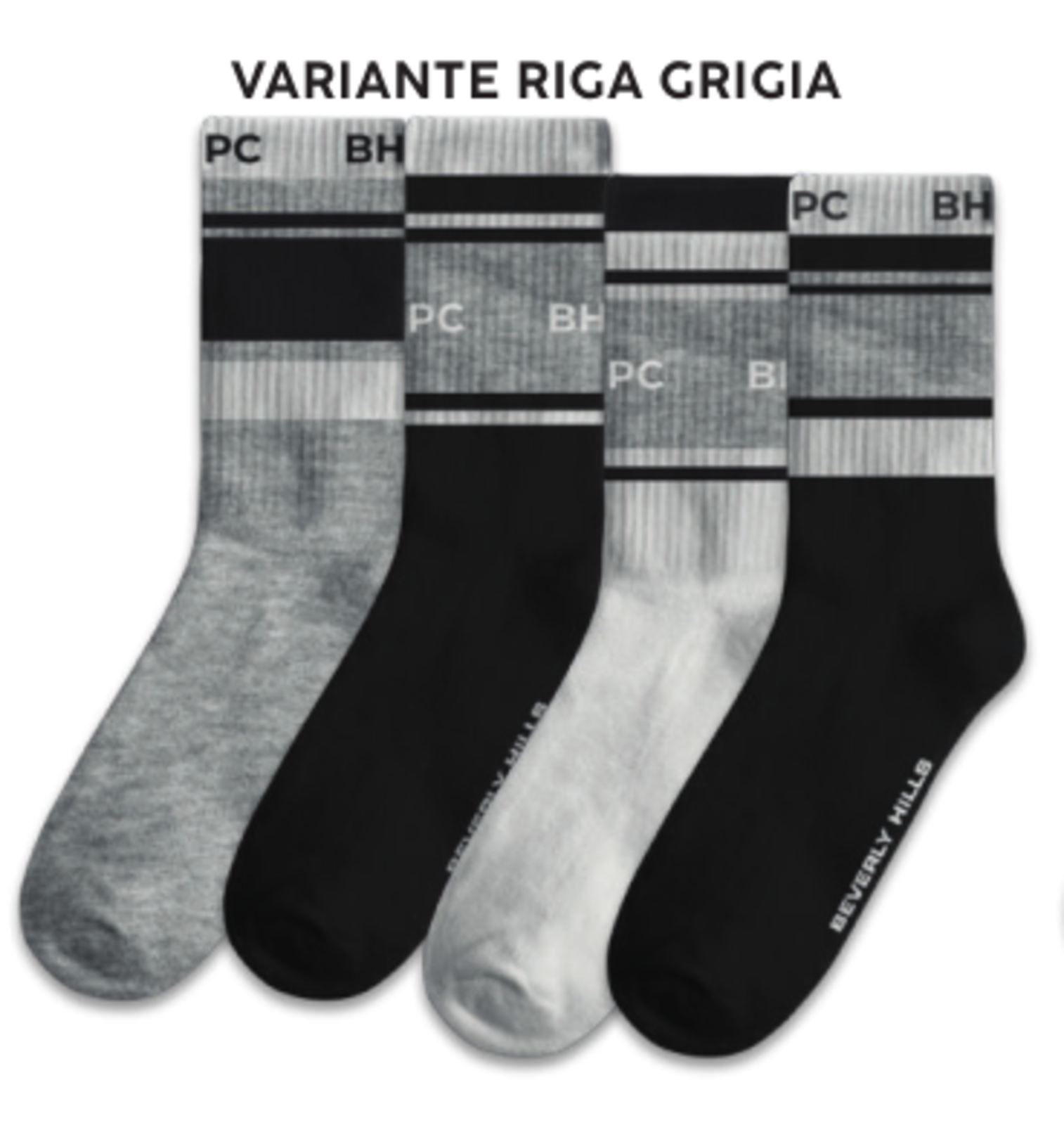 BIS MEN'S SHORT SOCK BHPC997 - BEVERLY HILLS