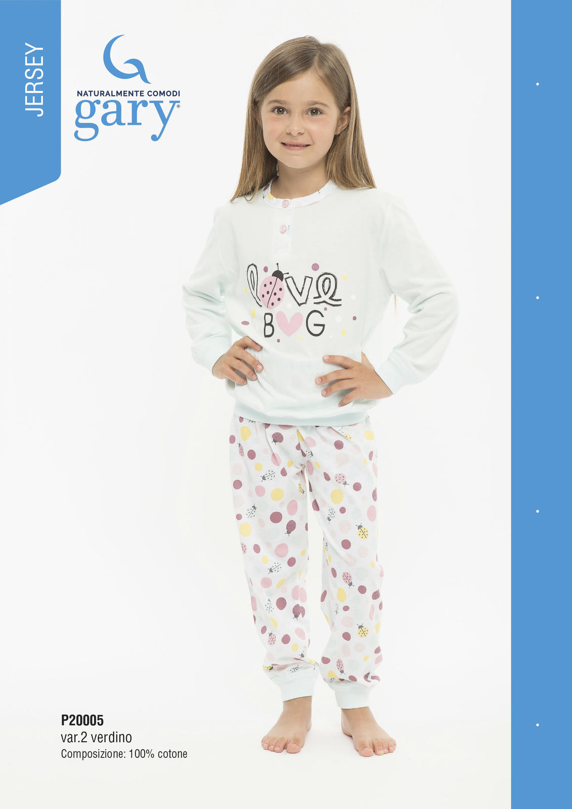 GIRL'S PAJAMA M/L P20005 - TELLINI S.r.l. ESHOP
