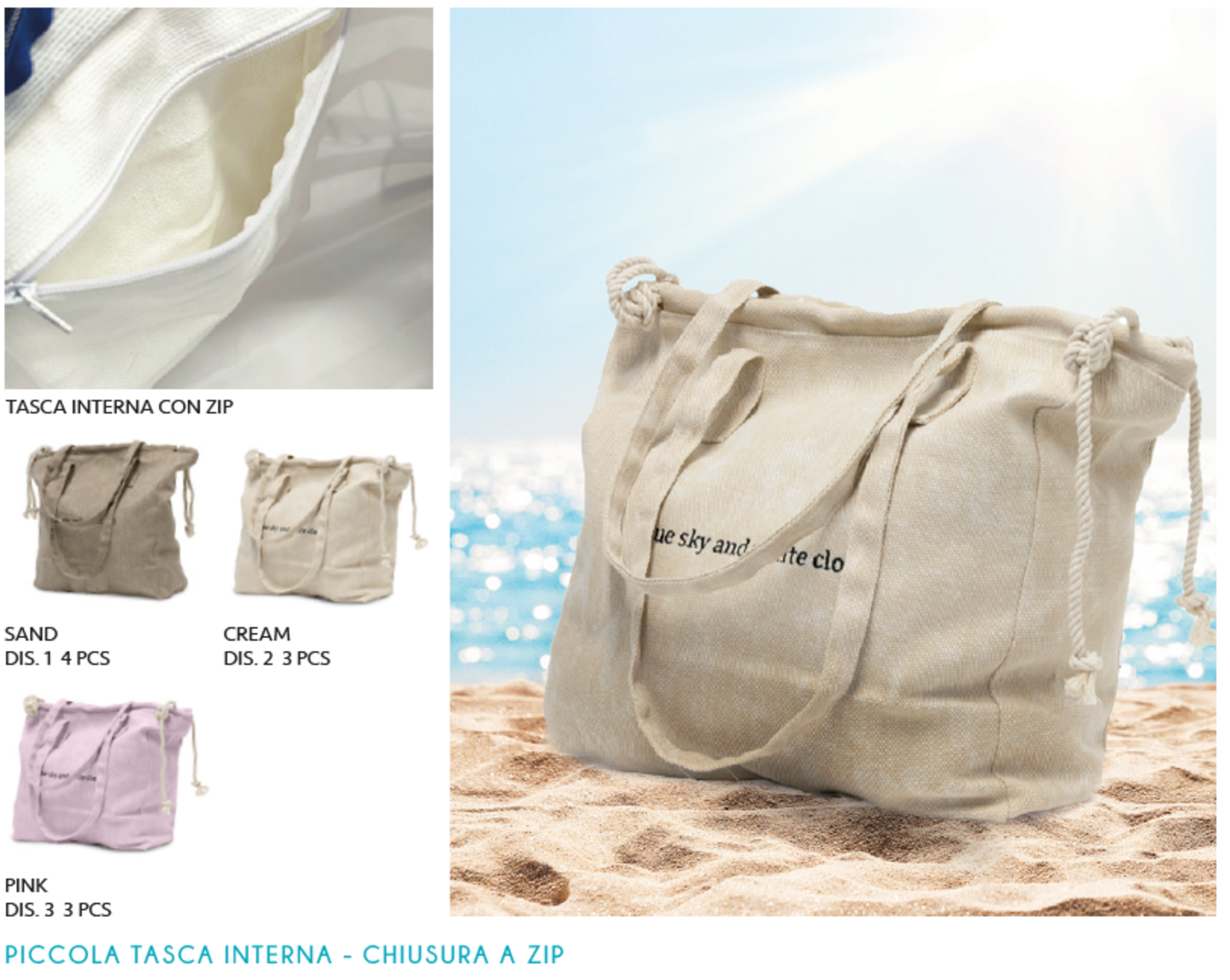 SLIM BEACH BAGS - Home textiles