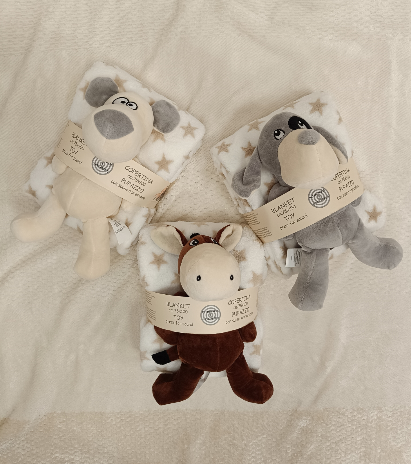 COPERTA+TOY NEONATO KSM207 - TELLINI S.r.l. ESHOP
